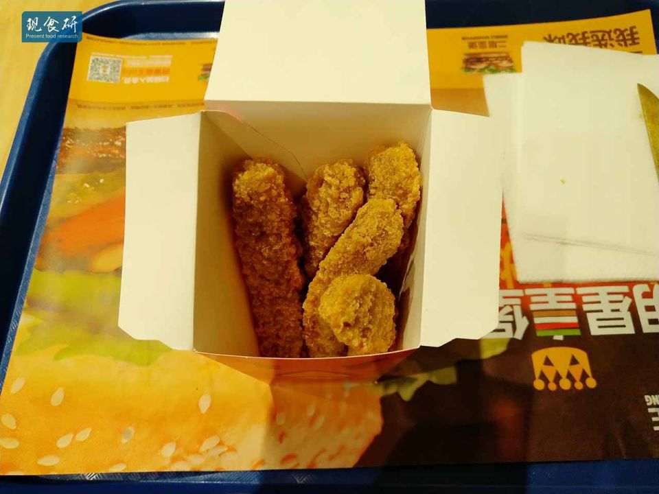 灏鲲火鸡肉做成鸡条会好吃嘛？汉堡王新品霸王火鸡条测评 食研百科 8714